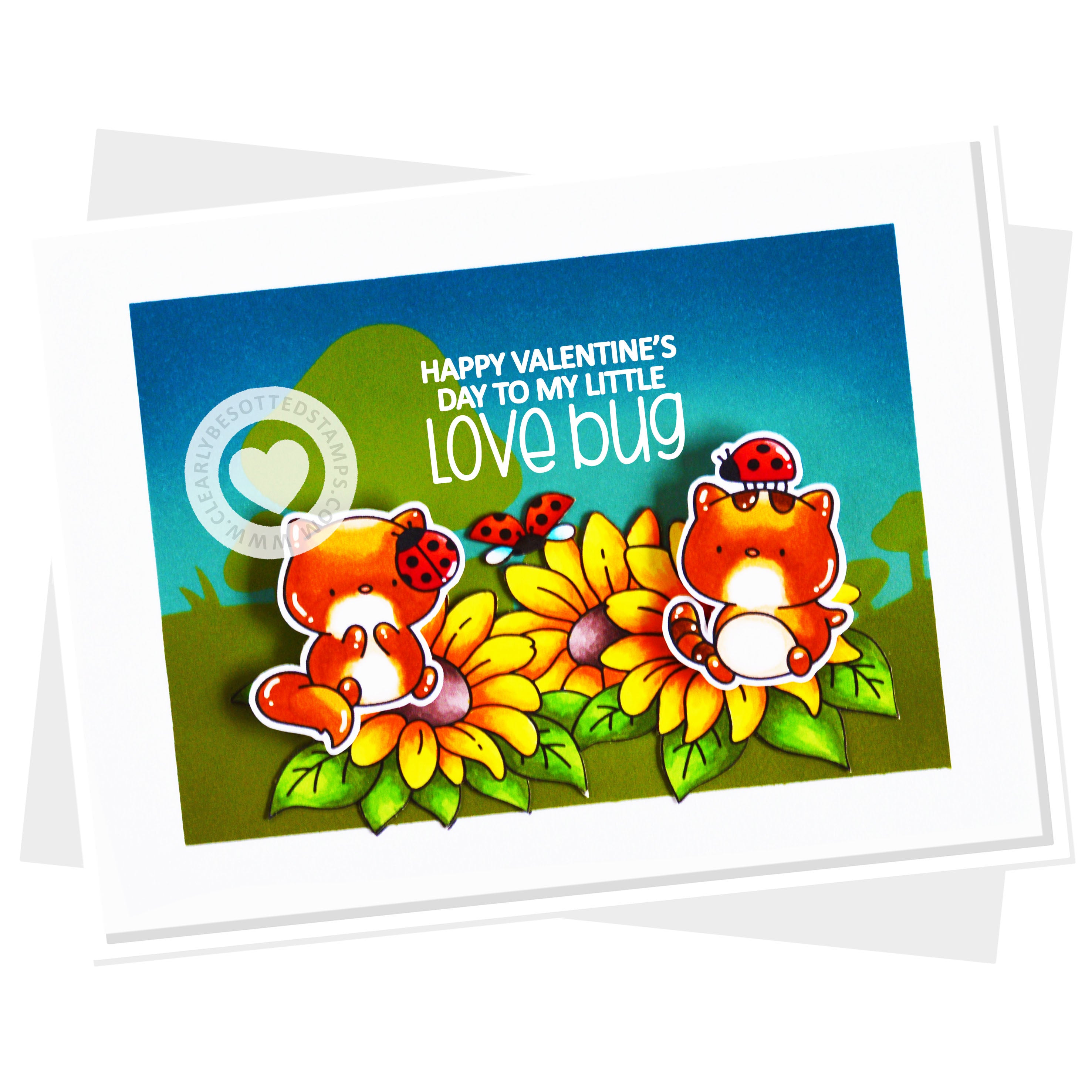 Love Bug – Clearly Besotted Stamps