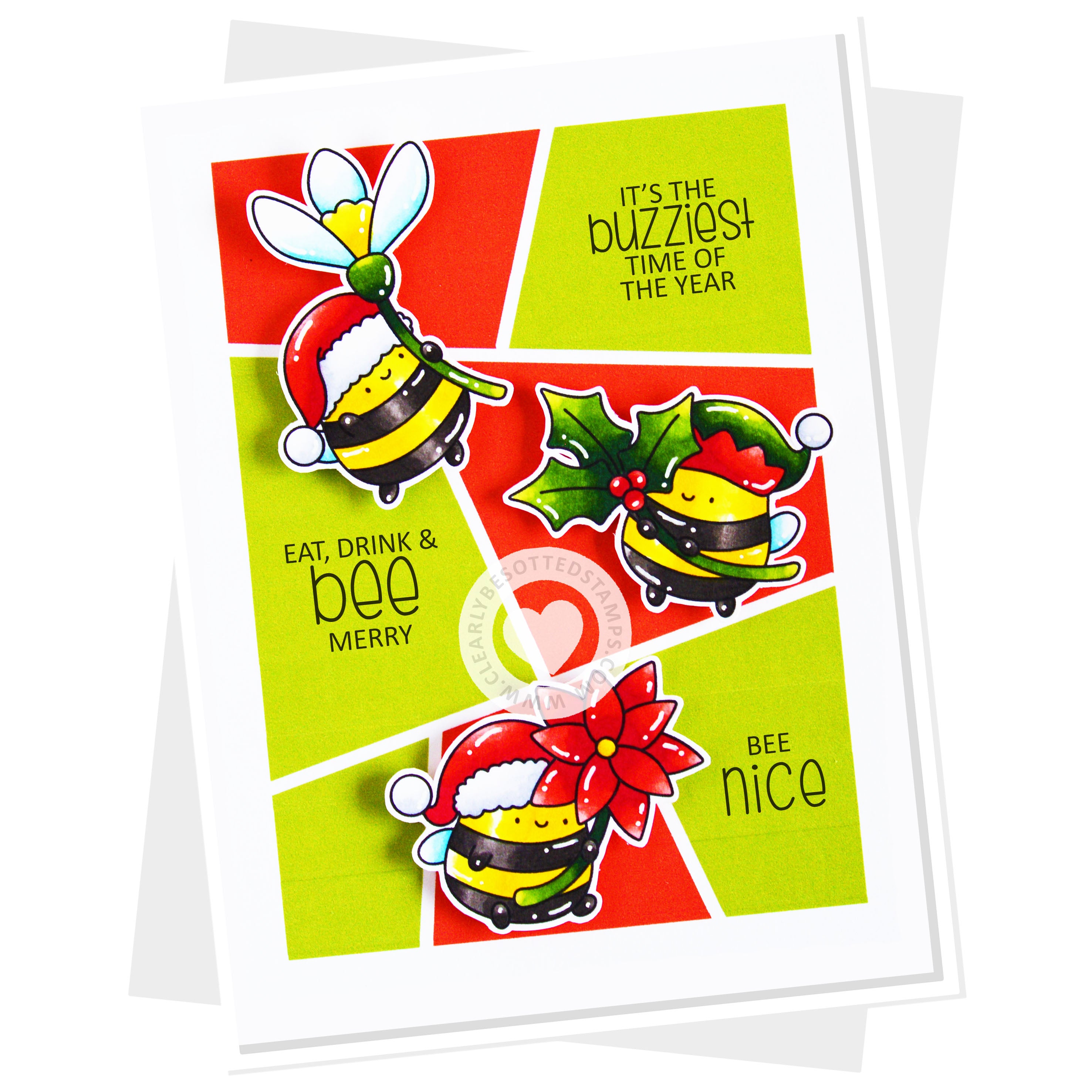 Bee Merry – Clearly Besotted Stamps