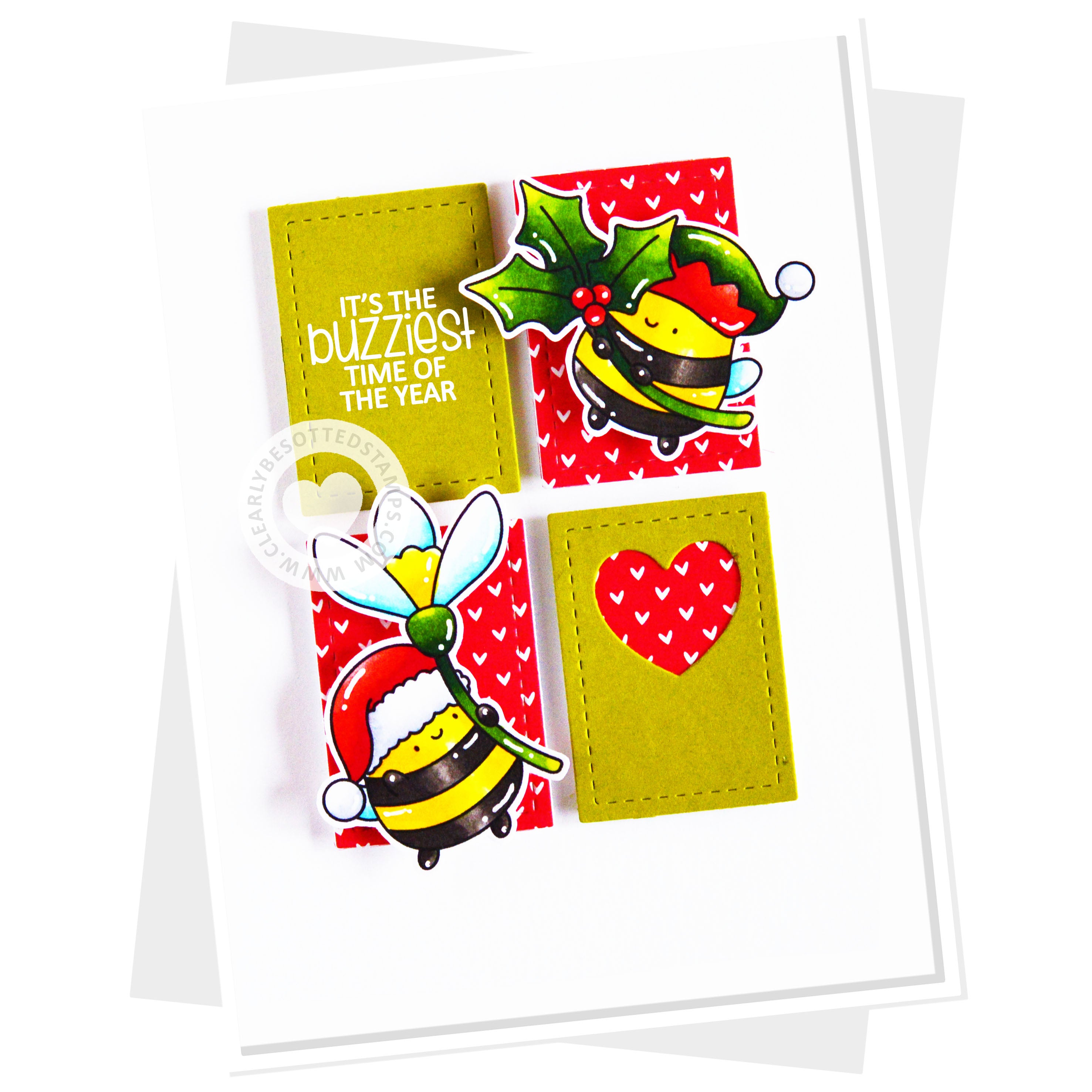 Bee Merry – Clearly Besotted Stamps