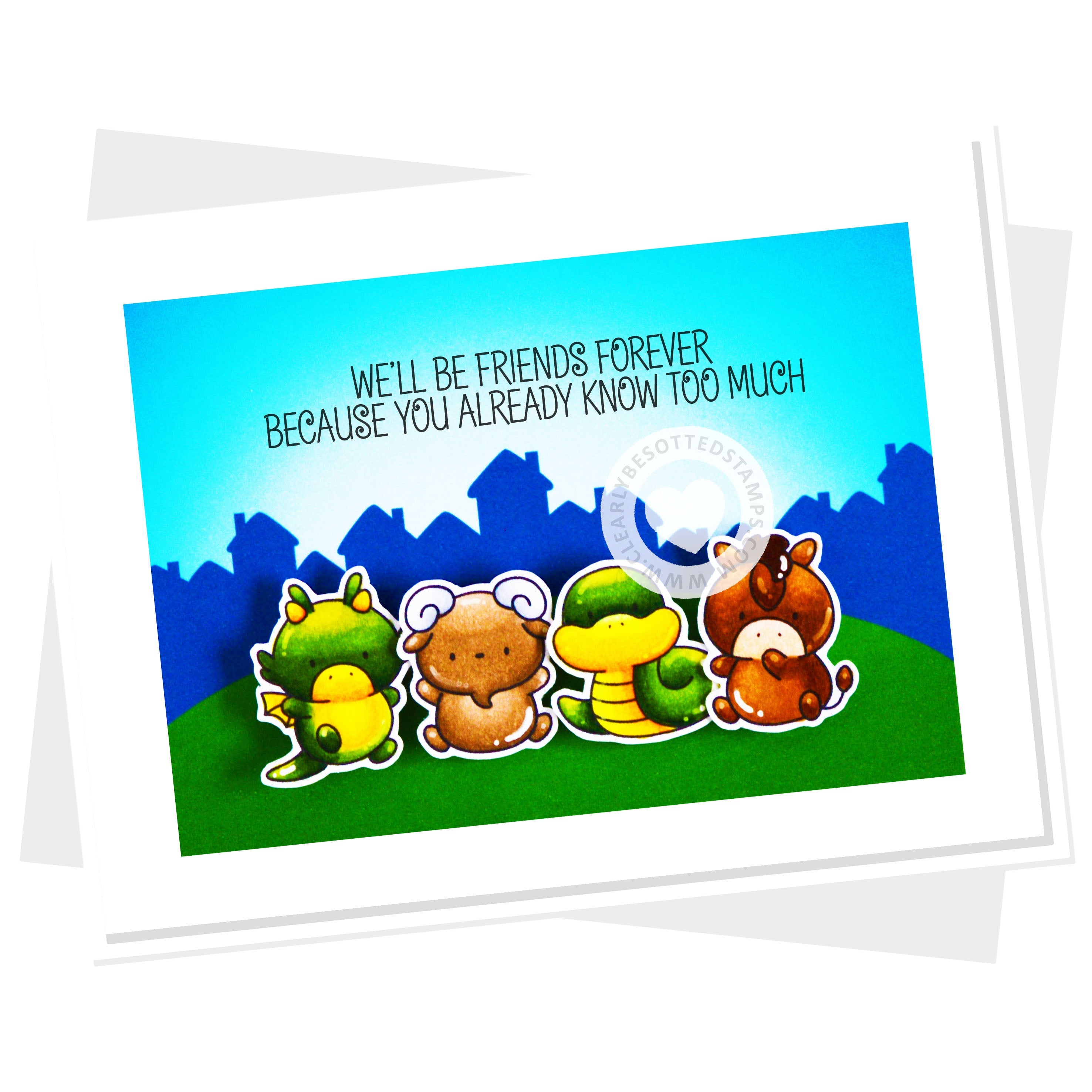 Year of You & Laugh Out Loud Friends – Clearly Besotted Stamps