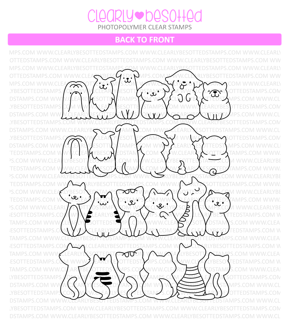 Clearly Besotted Stamps