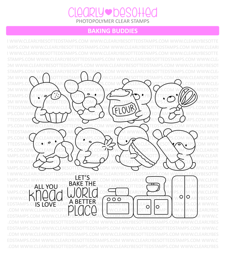 Clear stamp sets – Clearly Besotted Stamps