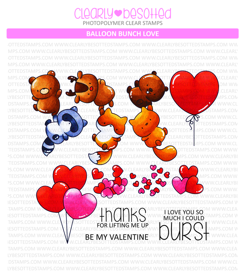 Clearly Besotted Stamps