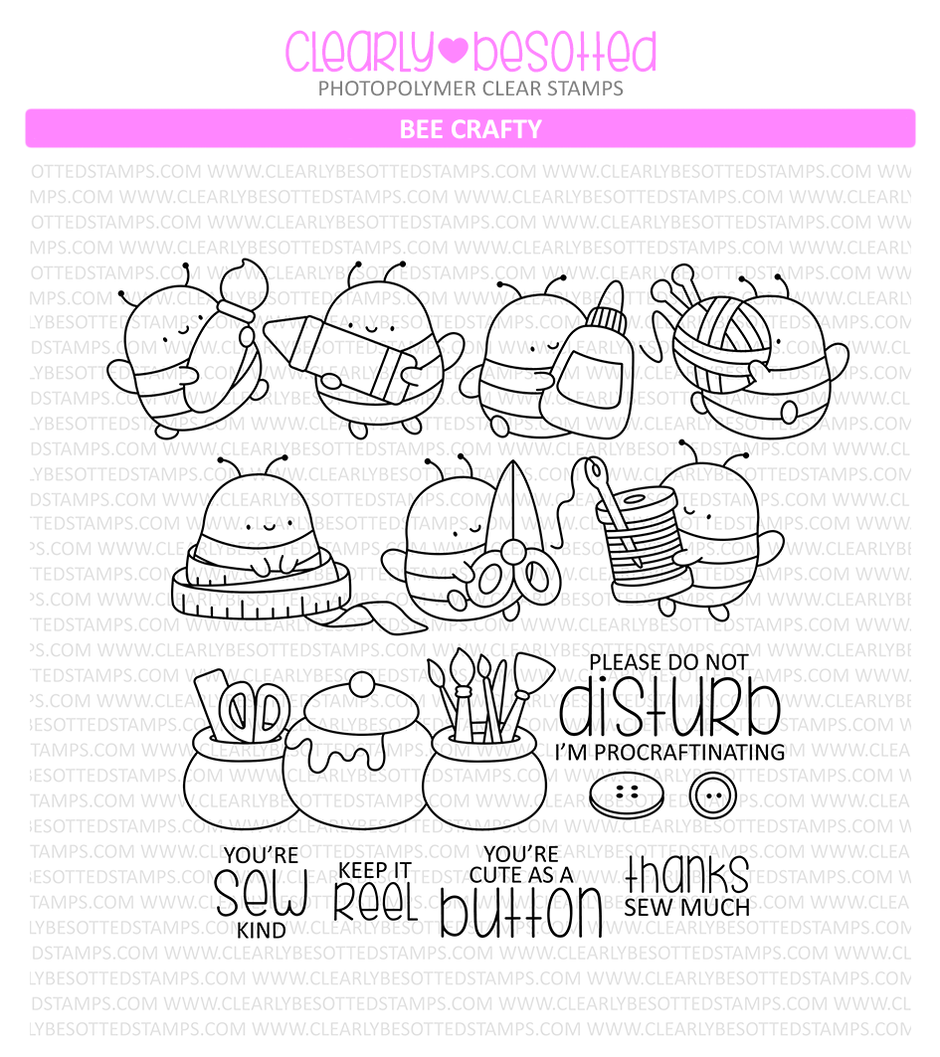 Clear stamp sets – Clearly Besotted Stamps