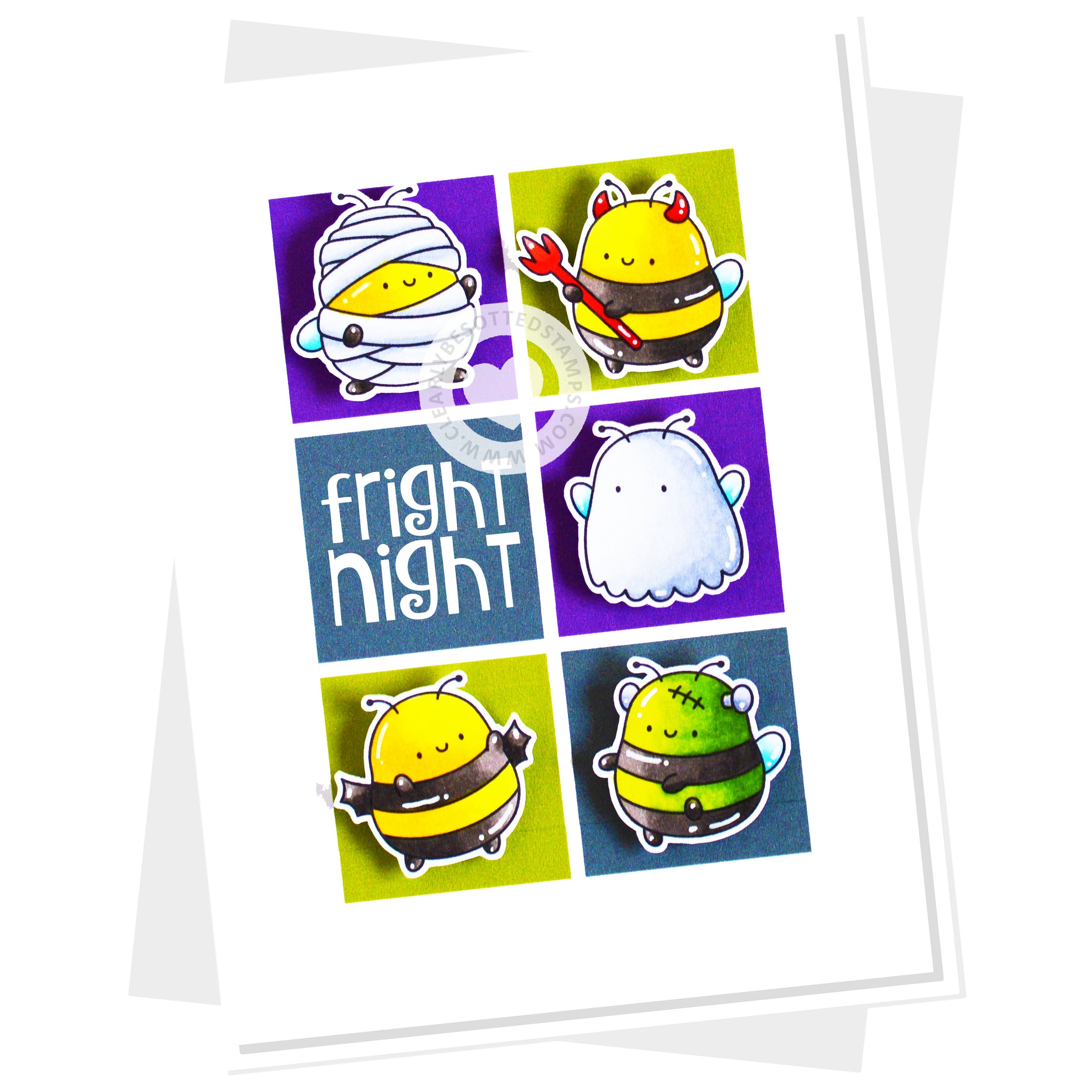 Bee Afraid – Clearly Besotted Stamps