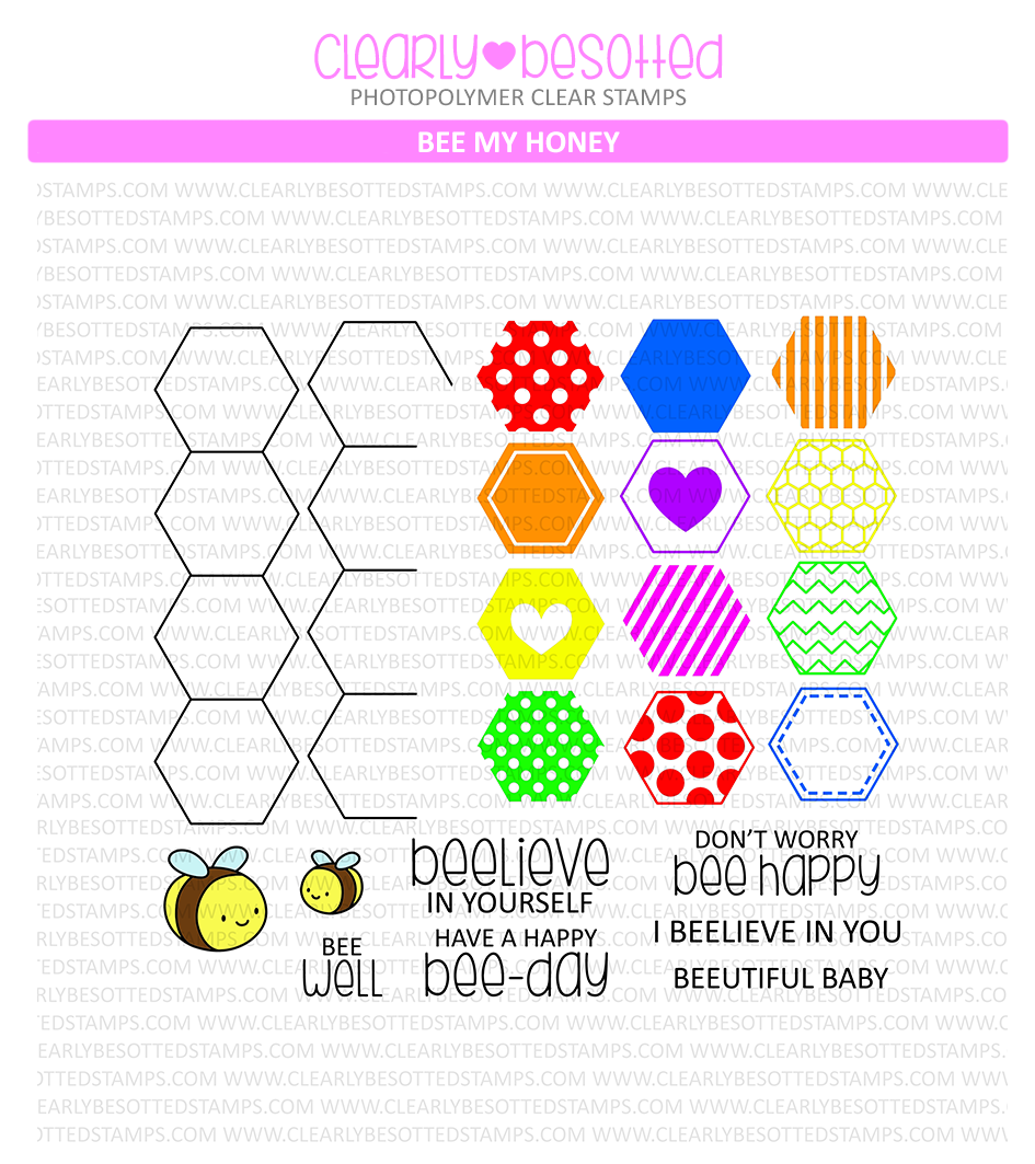 Bee My Honey – Clearly Besotted Stamps