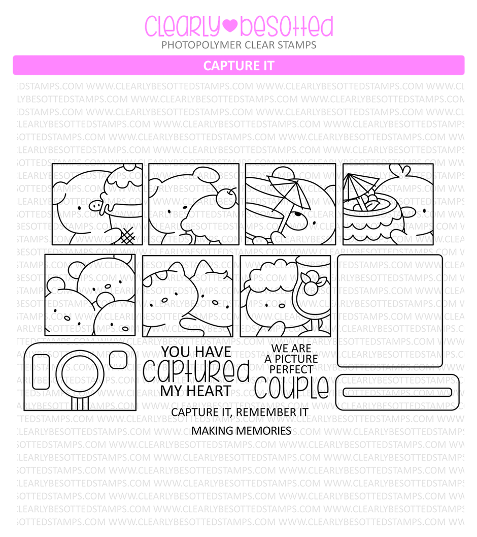 Clear stamp sets – Clearly Besotted Stamps