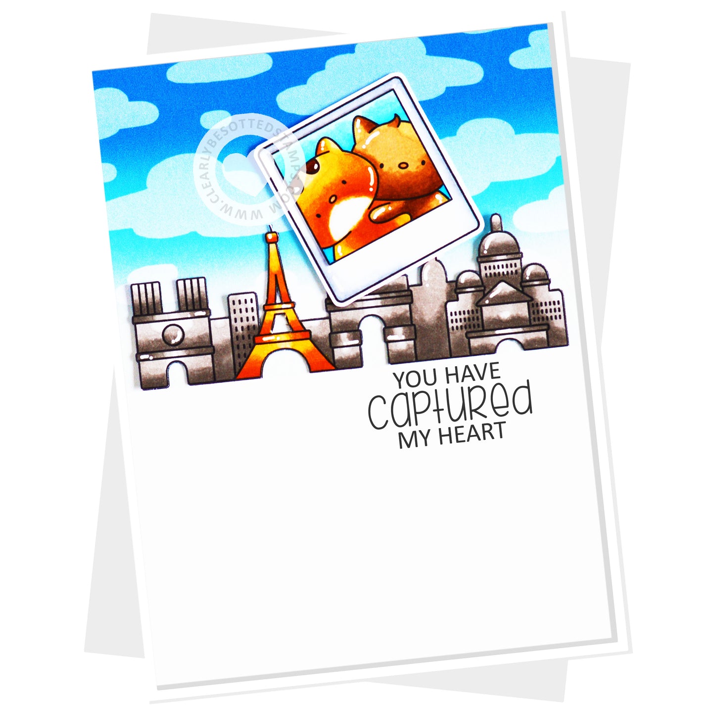 City Scene – Clearly Besotted Stamps