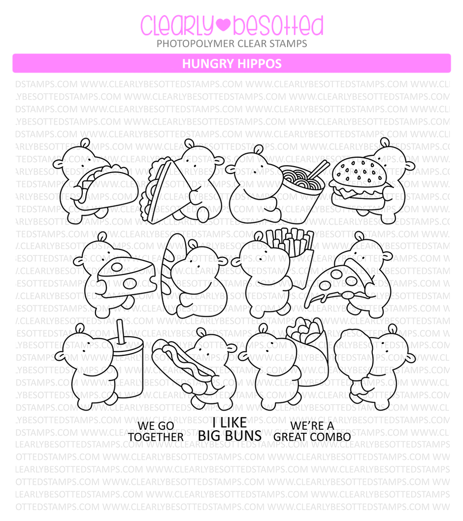 Clear stamp sets – Clearly Besotted Stamps