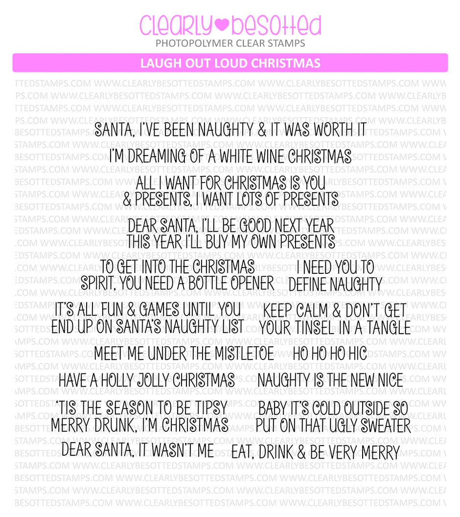 Clear stamp sets – Clearly Besotted Stamps