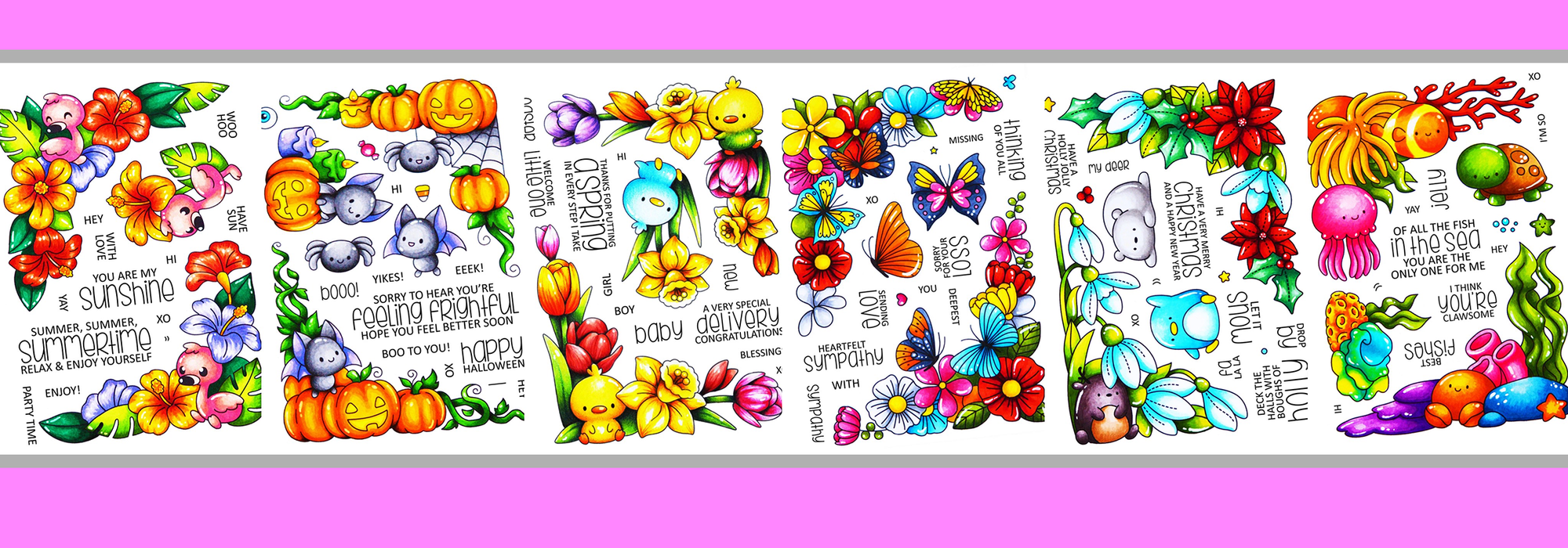 Clear stamp sets – Clearly Besotted Stamps