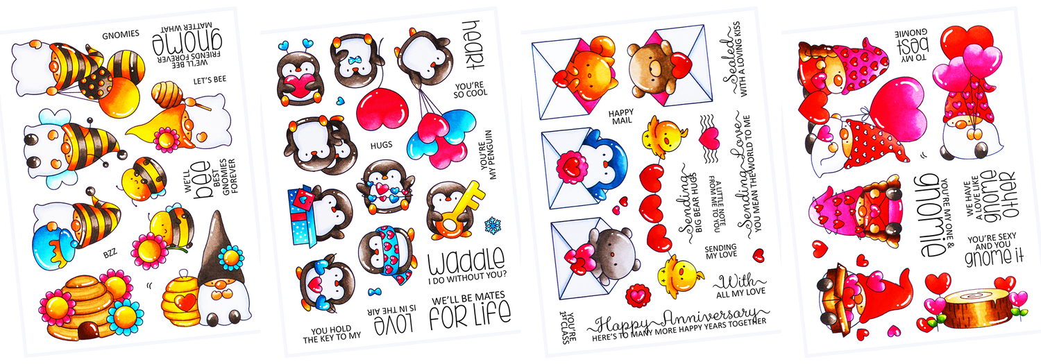 Clear stamp sets – Clearly Besotted Stamps