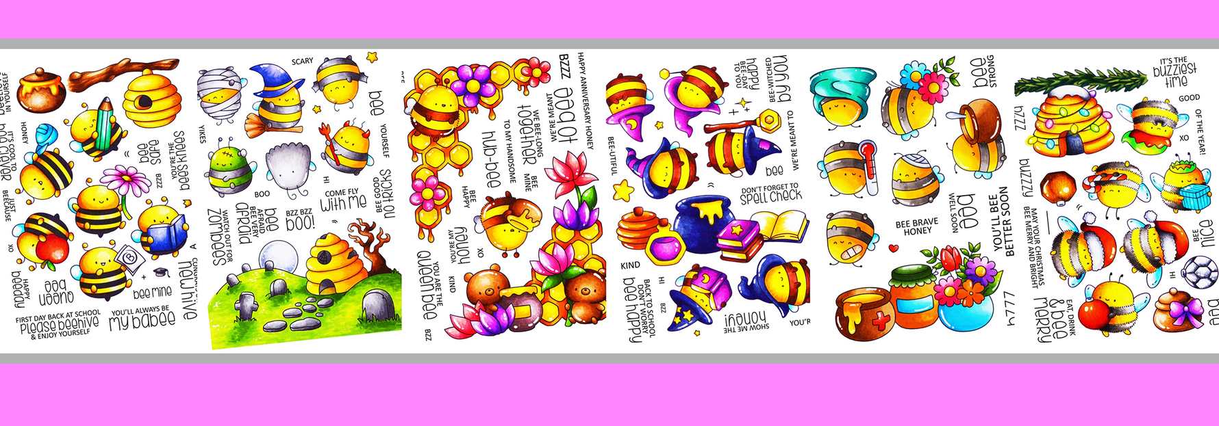 Clear stamp sets – Clearly Besotted Stamps