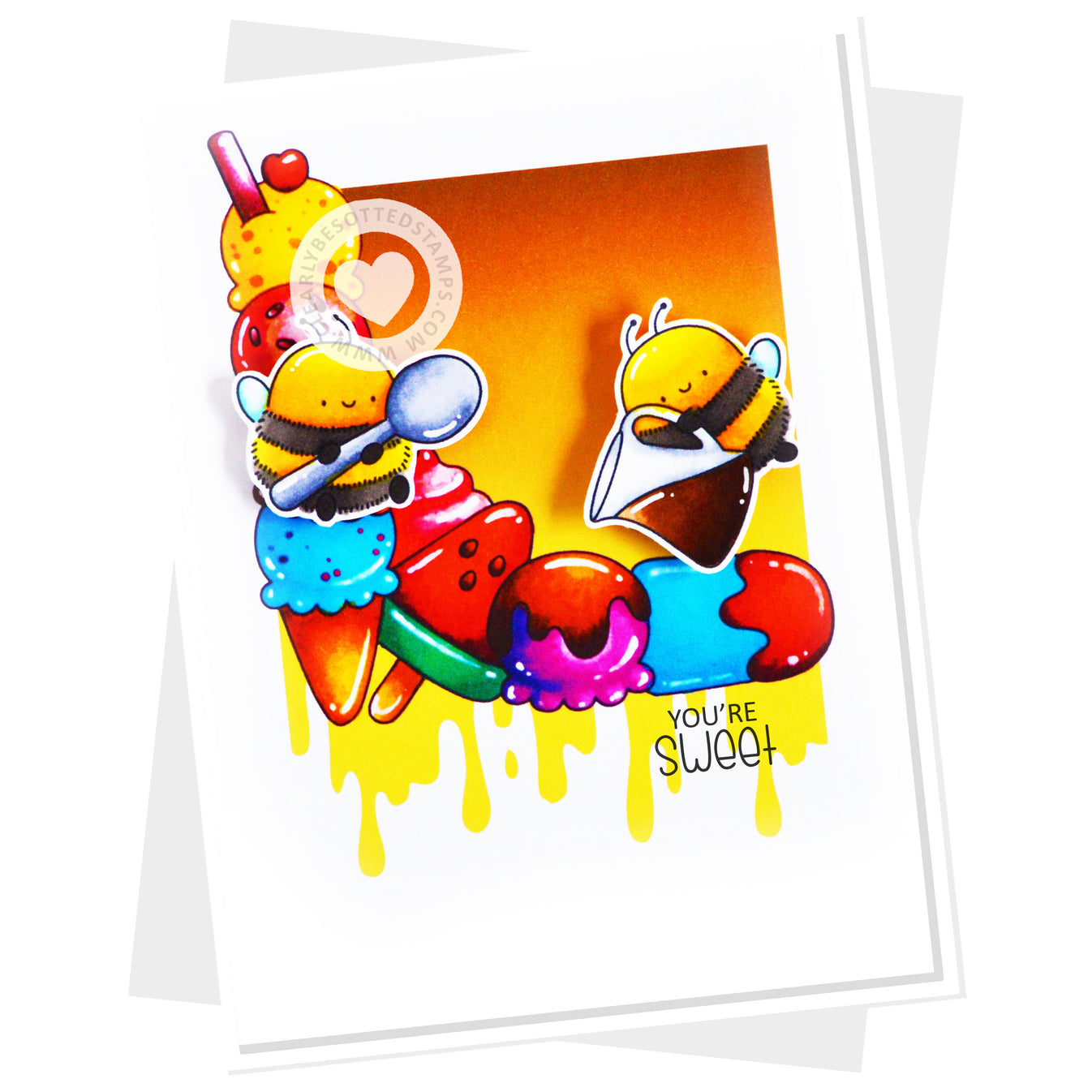 Splat It Stencil – Clearly Besotted Stamps