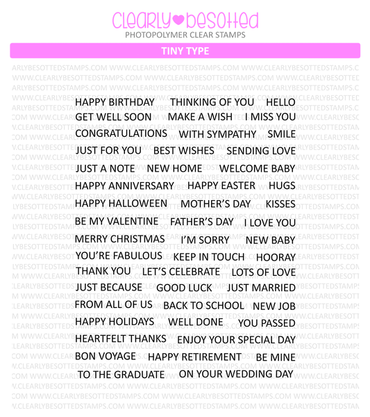 Clearly Besotted Stamps – tagged "Sentiments" – Page 2