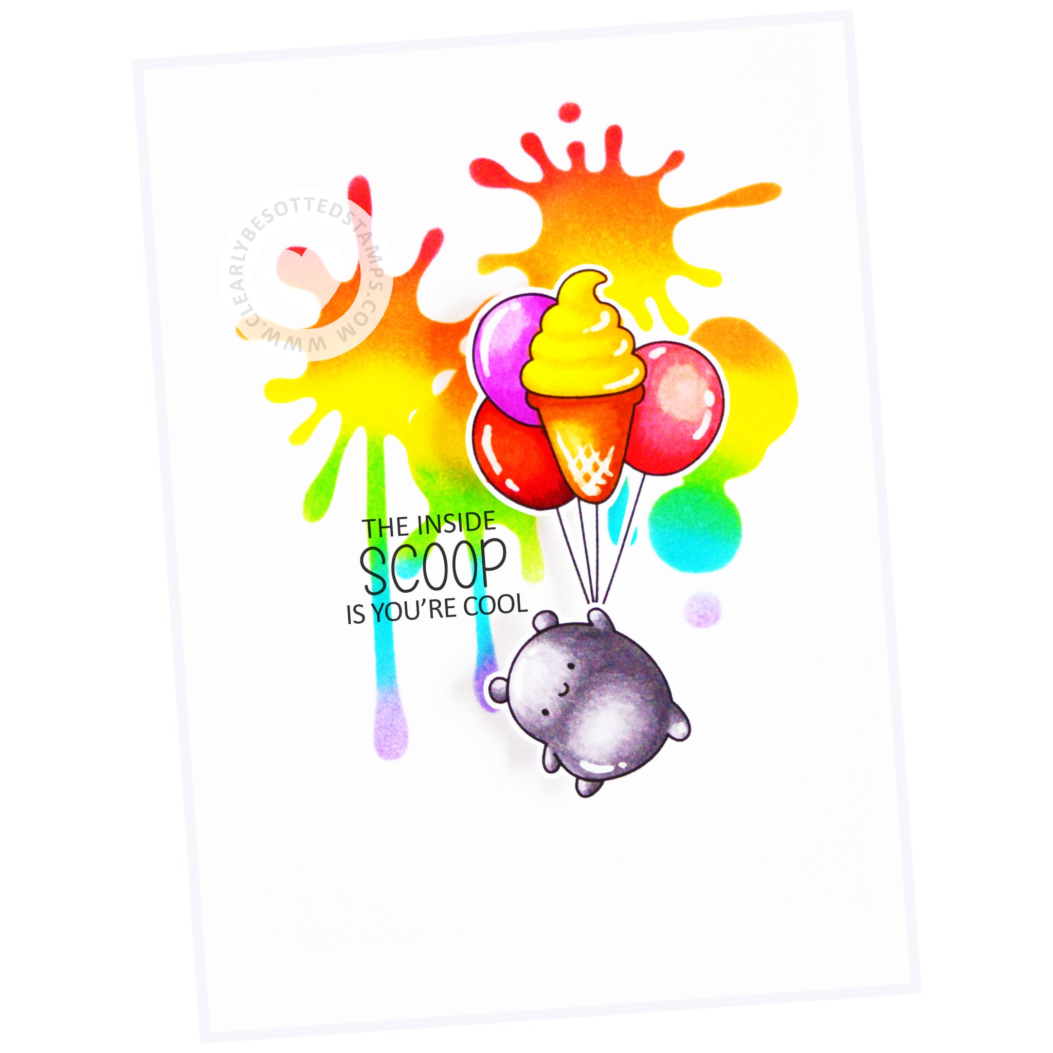 Splotch It Stencil – Clearly Besotted Stamps