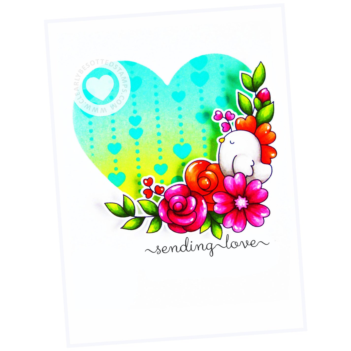 Clearly Besotted Stamps Sweet Little Sentiments